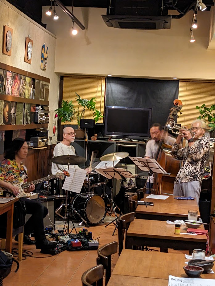 渡辺隆雄tp Undercurrent 4=加藤一平g, 瀬尾高志b, 芳垣安洋ds | 国立 NO TRUNKS国立 NO TRUNKS